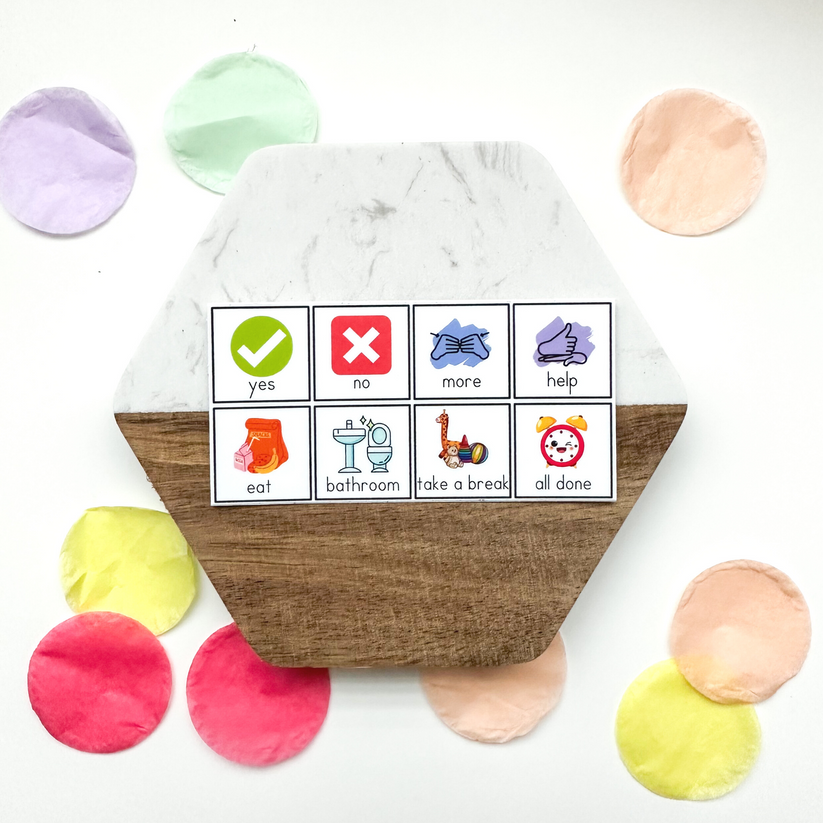 AAC Symbols Sticker – Play Therapy Creative