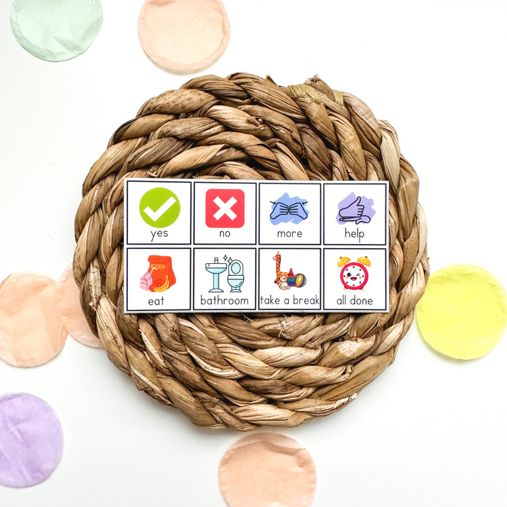 AAC Symbols Sticker – Play Therapy Creative