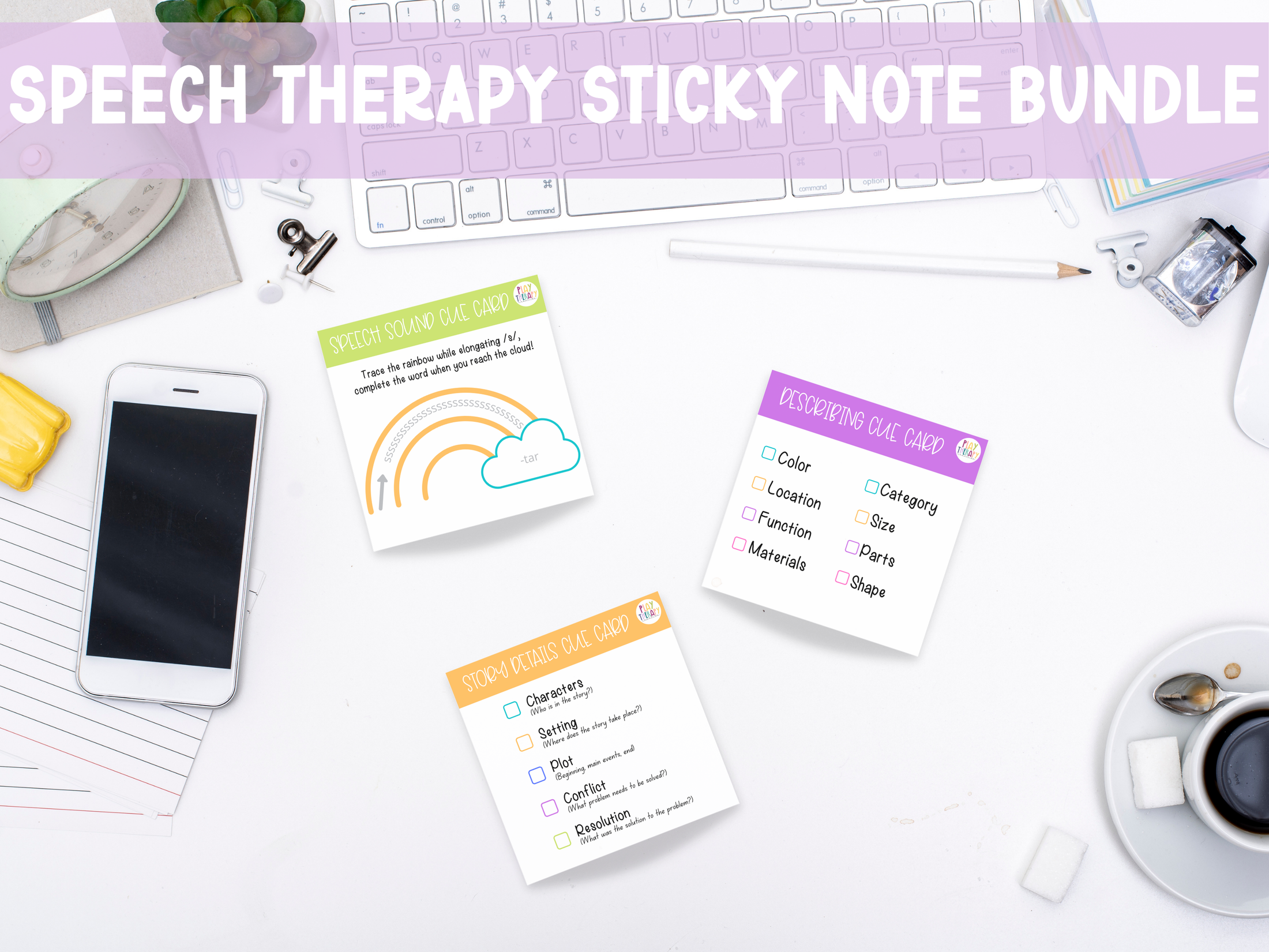 IEP + 504 Plan Sticky Notes – Play Therapy Creative