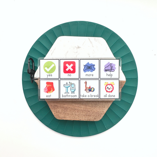 Mini AAC Board Keychain – Play Therapy Creative