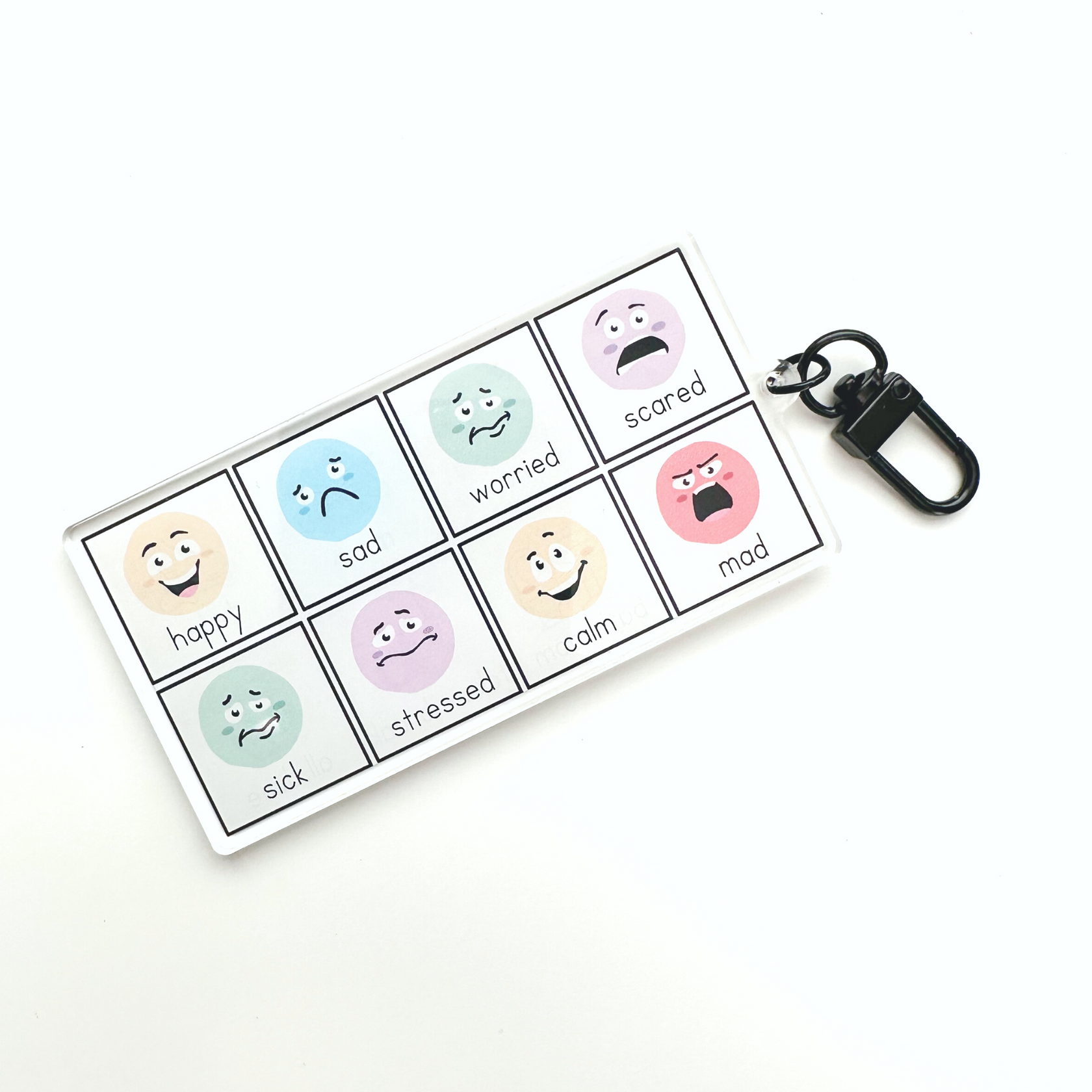 Mini AAC Board Keychain – Play Therapy Creative