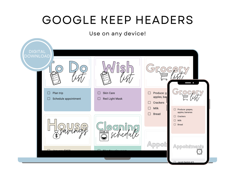 650+ Google Keep Headers for Parents | Google Keep Colors – Play ...