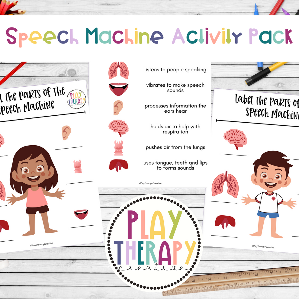 Speech Machine for Fluency Skills – Play Therapy Creative